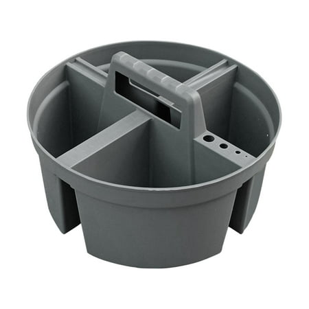 Portable Cleaning Product Carrier 4 Compartment for Desk Home Organize ...