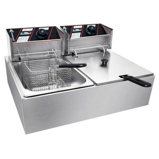 Wechef Commercial Professional Electric 11.7L Deep Fryer Timer and ...