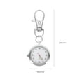 Clip on Watch Keychain Large Dial Medical Convenient Student - Walmart.com