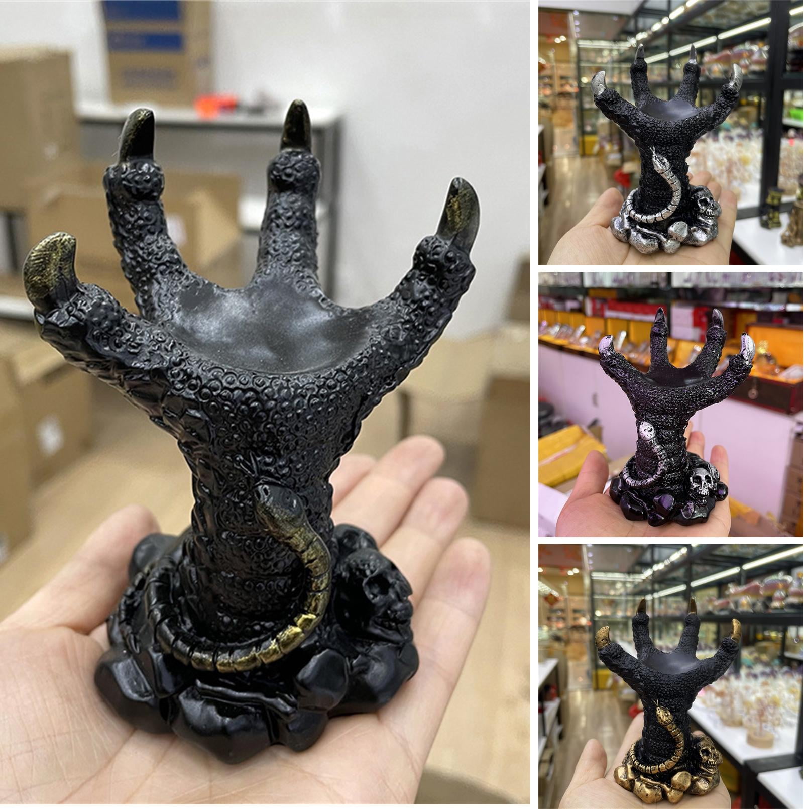 Happy Date Dragon Claw/Skeleton Claw Crystal Sphere Ball Stand Display ...