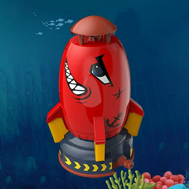 Rocket Launcher Plastic Water Powered Toys Water Play para exteriores ...