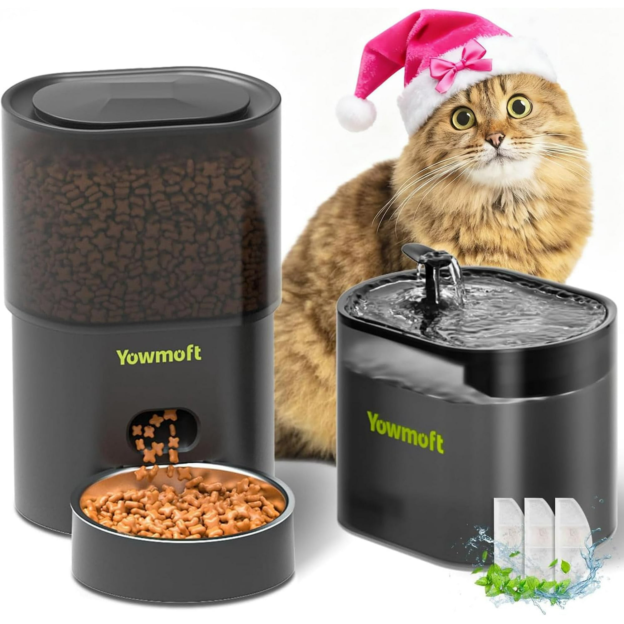 Click here for Wangbasdasd Automatic Cat Feeder & Fountain  3l Ti... prices
