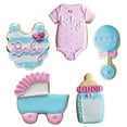 Ann Clark 5-Piece Baby Shower Cookie Cutter Set, Includes Recipe ...