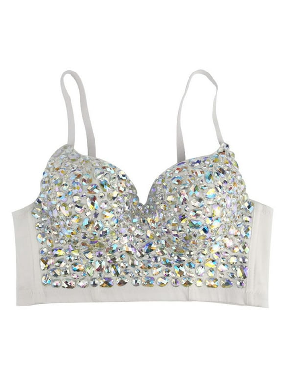 Rhinestone Bra