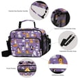 ALAZA Cute Pumpkin Dogs Lunch Box Insulated Cooler Bag Reusable Tote ...