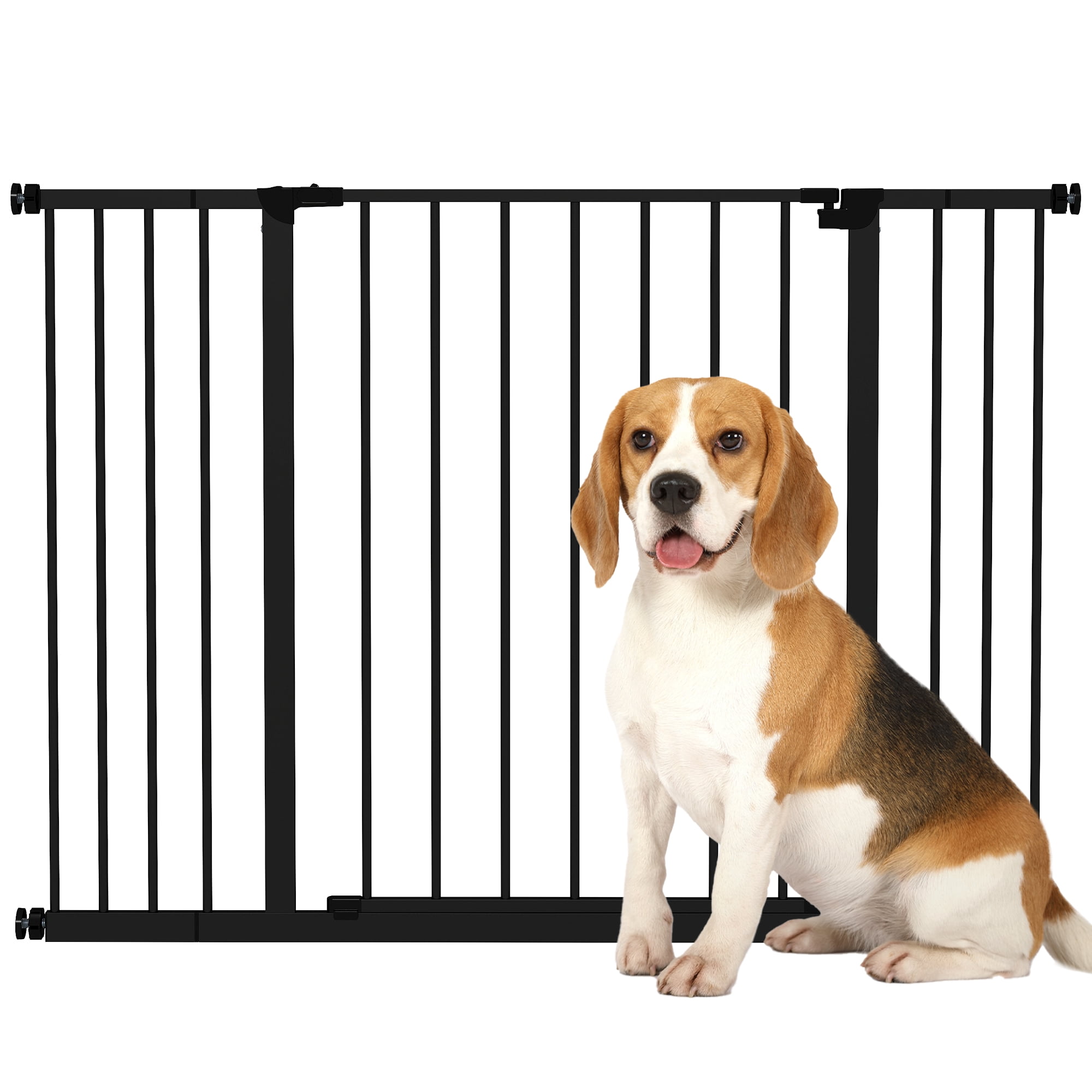 Click here for Pawhut Pressure Fitted Pet Dog Safety Gate Metal F... prices