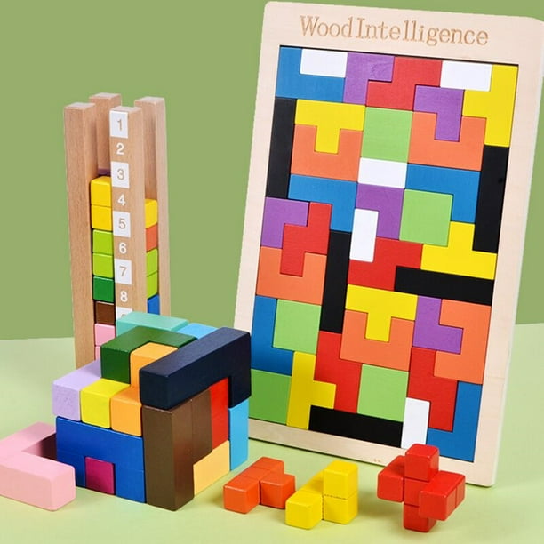 Wooden Block Brain Teaser