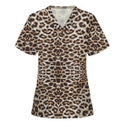 Leopard Print Scrubs