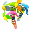 12 Pc Kidsmania Fan Pop Lollipops Candy Filled Fans Sucker Kids Party ...