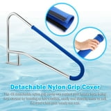 TCFUNDY Pool Handrail, 57"x33" Swimming Pool Stair Rail, 304 Stainless ...