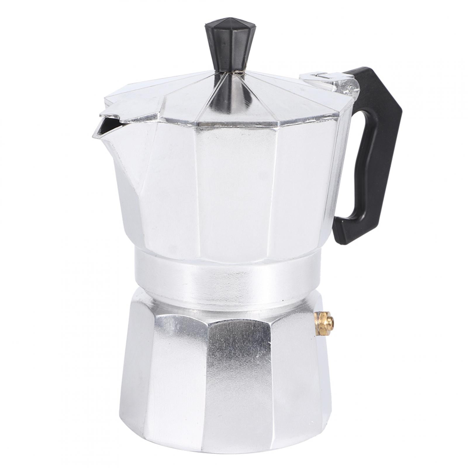 Cafetera, cafetera octogonal casera única de aluminio construida para ...