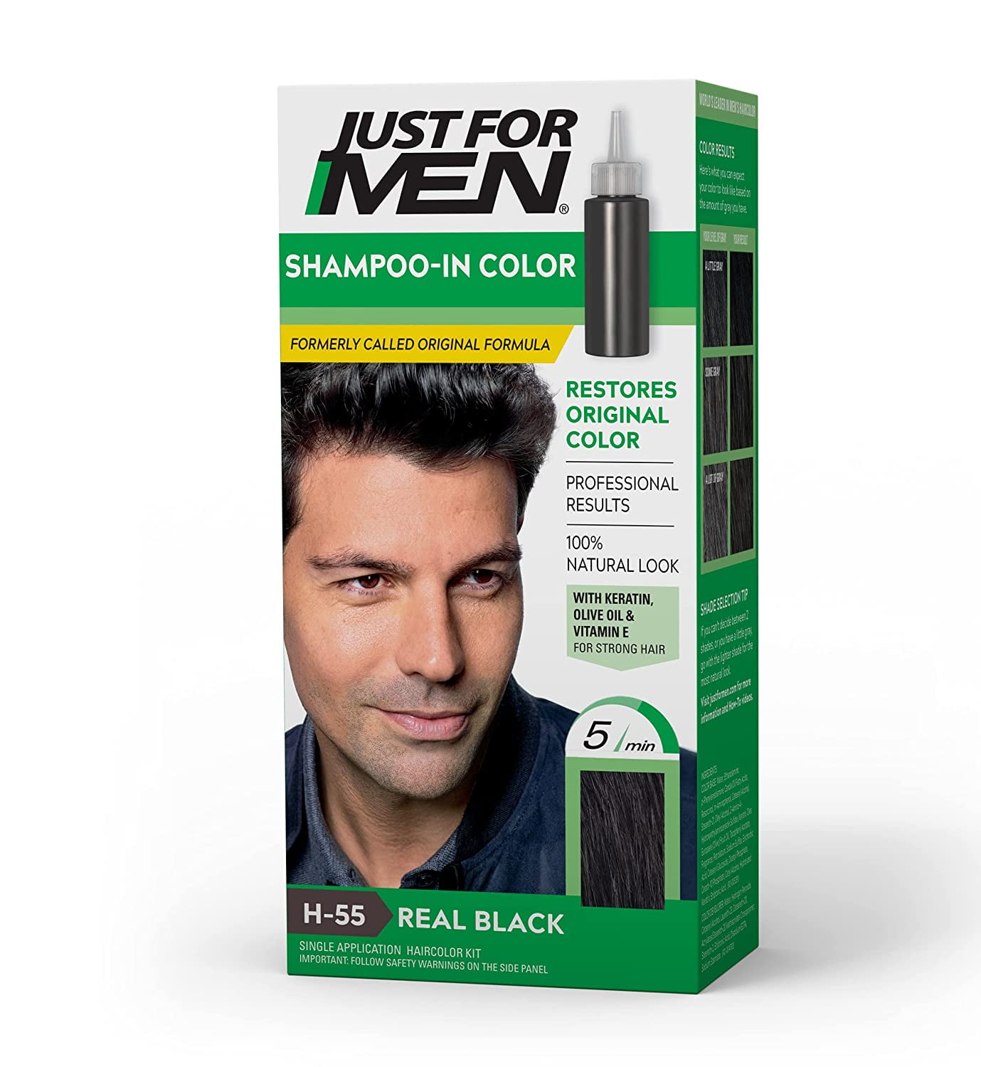 Shampoo-In Color (Formerly Original Formula), Mens Hair Color with ...