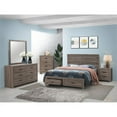 Brantford 5-piece Queen Storage Bedroom Set with Dresser, Mirror, and ...