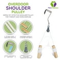 Premium Overhead Overdoor Wooden Handles Shoulder Therapy Exercise ...