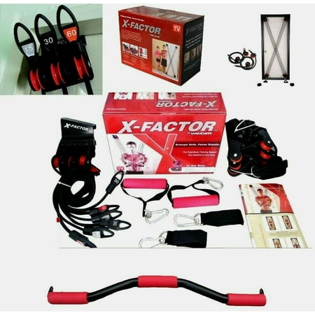 X Factor Door Gym Total Home Gym Workout Exercise Fitness System, with ...