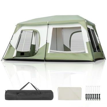 Zimtown 10-Person Instant Cabin Tent for Outdoors, Camping, Picnic ...