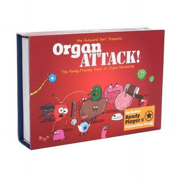Organ Attack Human Organ Attack Board Game Card Card Party Game ...