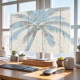 Blue Palm Tree TV Dust Cover,Stretchable TV Screen Desktop Computer ...