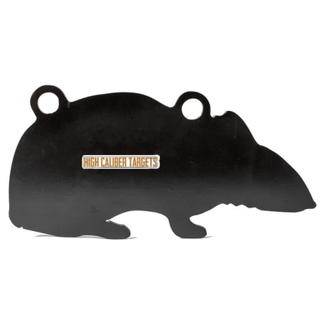 High Caliber AR500 Animal Targets | 1/4", Rat, 06"x11" | and More 1/2 ...