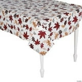 Fall Leaves Tablecloth Roll - Party Supplies - 1 Piece - Walmart.com