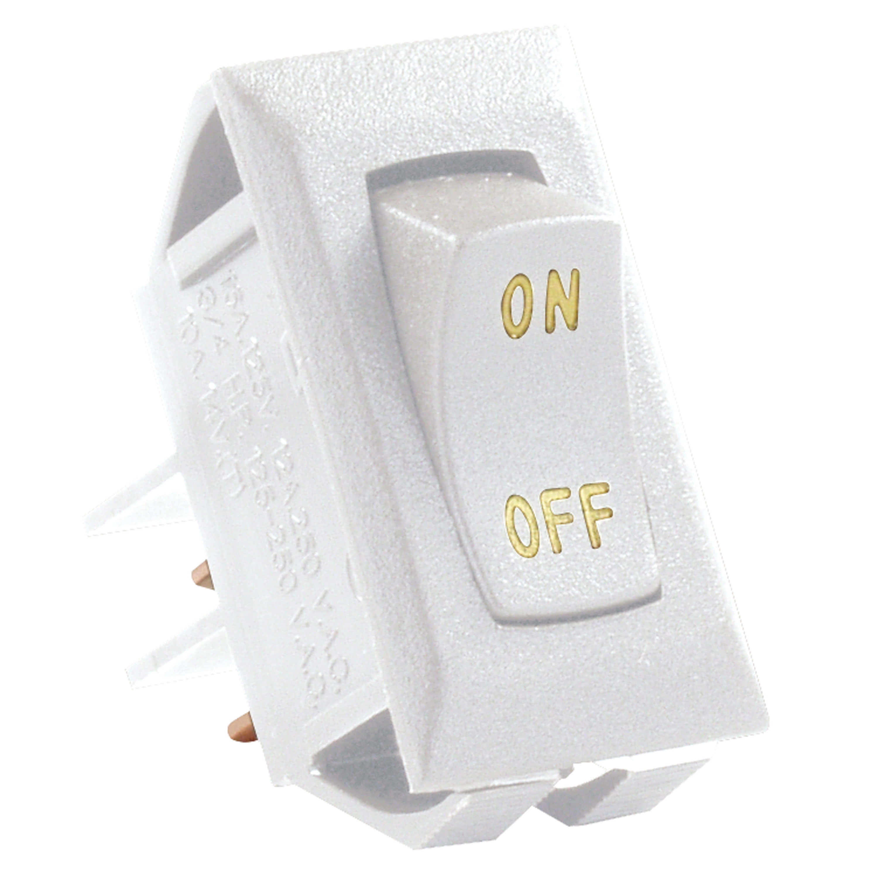 JR Products 12581-5 Labeled On/Off Switches, Pack of 5 - White ...
