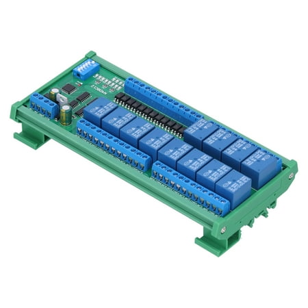 Relay Board, RS485 Relay Module 12 Optically Isolated Input Ports For ...
