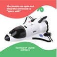 Dazmers Space Shuttle Toy, Astronaut Figure, Lights and Sounds, Space ...