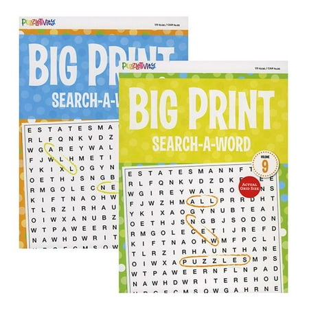 DDI 2351851 Big Print Word Search-A-Word Case of 24 | Walmart Canada