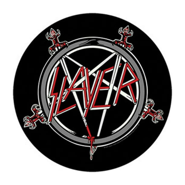 Slayer Men's Pentagram Back Patch Black - Walmart.com