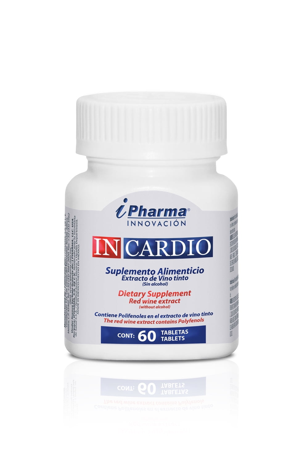 Suplemento Antioxidante I Pharma Resveratrol y Polifenoles Tabletas ...