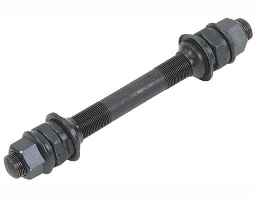 14mm Front Hub Axle 165mm. bicycle axle, bike axle, lowrider, beach ...
