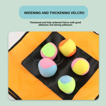 jovati Parent-child Throw Sticky Target Ball Children Sticky Vest ...