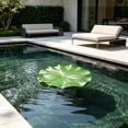 Artificial Floating Water Lily Leaves, Realistic Lotus Pond Decoration ...