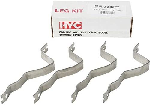 Hy-C Galvanized Stainless Steel Chimney Leg Kit - Walmart.com