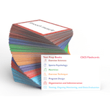 CSCS Exam Prep Flashcards: NSCA CSCS Test Prep Flash Card Study Guide ...