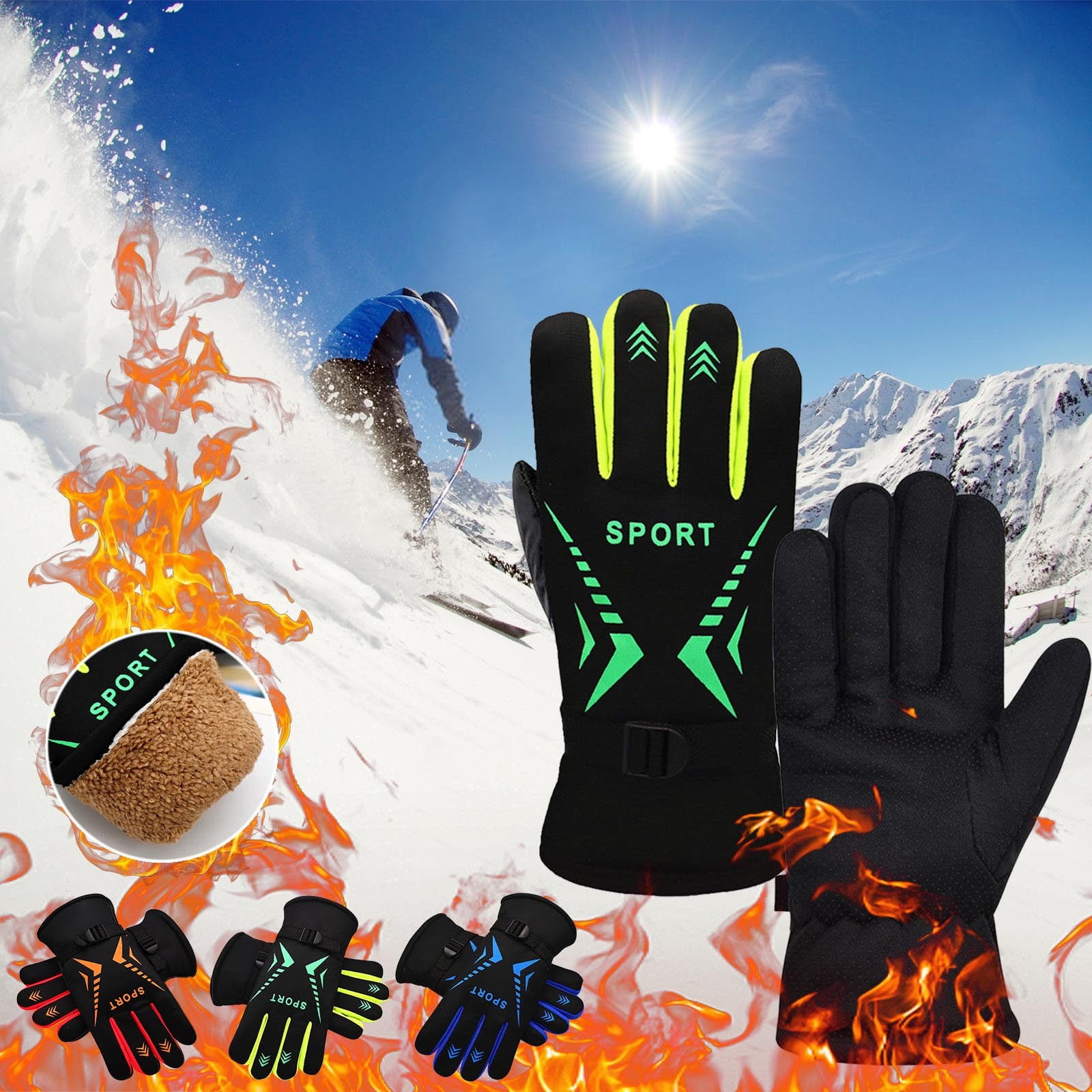 Click here for Sdhkgrrt Under $5 3pcs Winter Touchscreen Gloves... prices