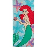 Disney The Little Mermaid Shells Standard Beach Bath Towel - Walmart.com