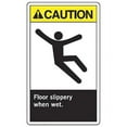 Accuform Safety Label,5 inx3 1/2 in,Vinyl,PK5 LEQM332VSP - Walmart.com