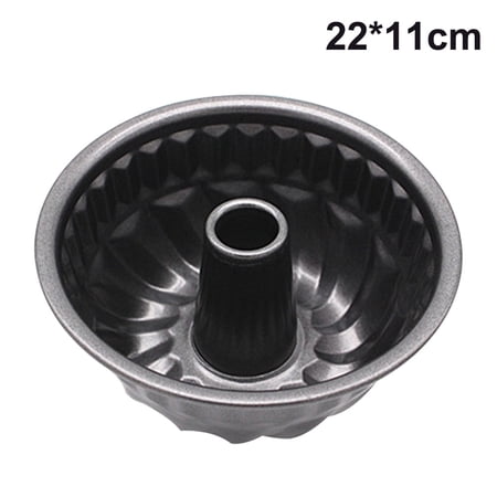 Non-Stick Pans, Fluted Cake Pans for Baking, Heavy Duty Carbon Steel ...