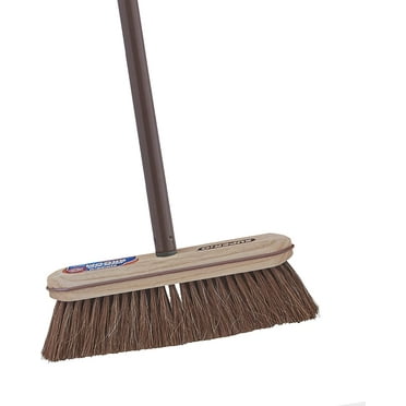Quickie Super-Duty Upright Broom, 5 1/2" Bristles, 54" Handle ...