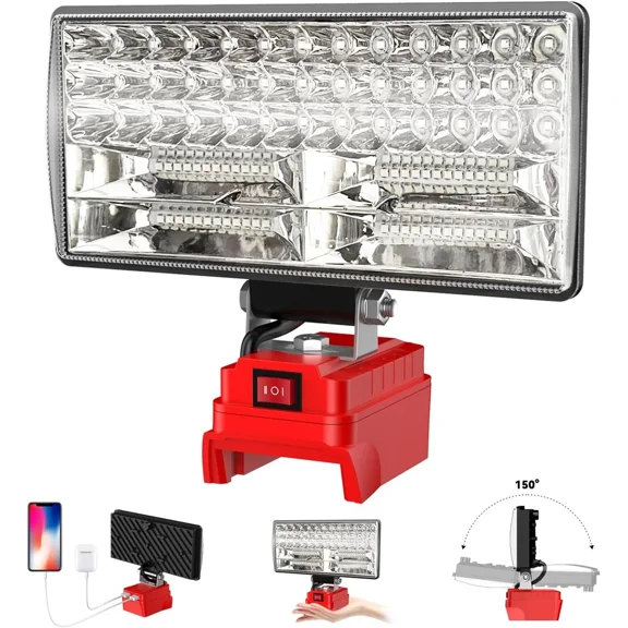 Maxxeon MXN00810 WorkStar Cyclops USB Rechargeable LED Area Work Light ...