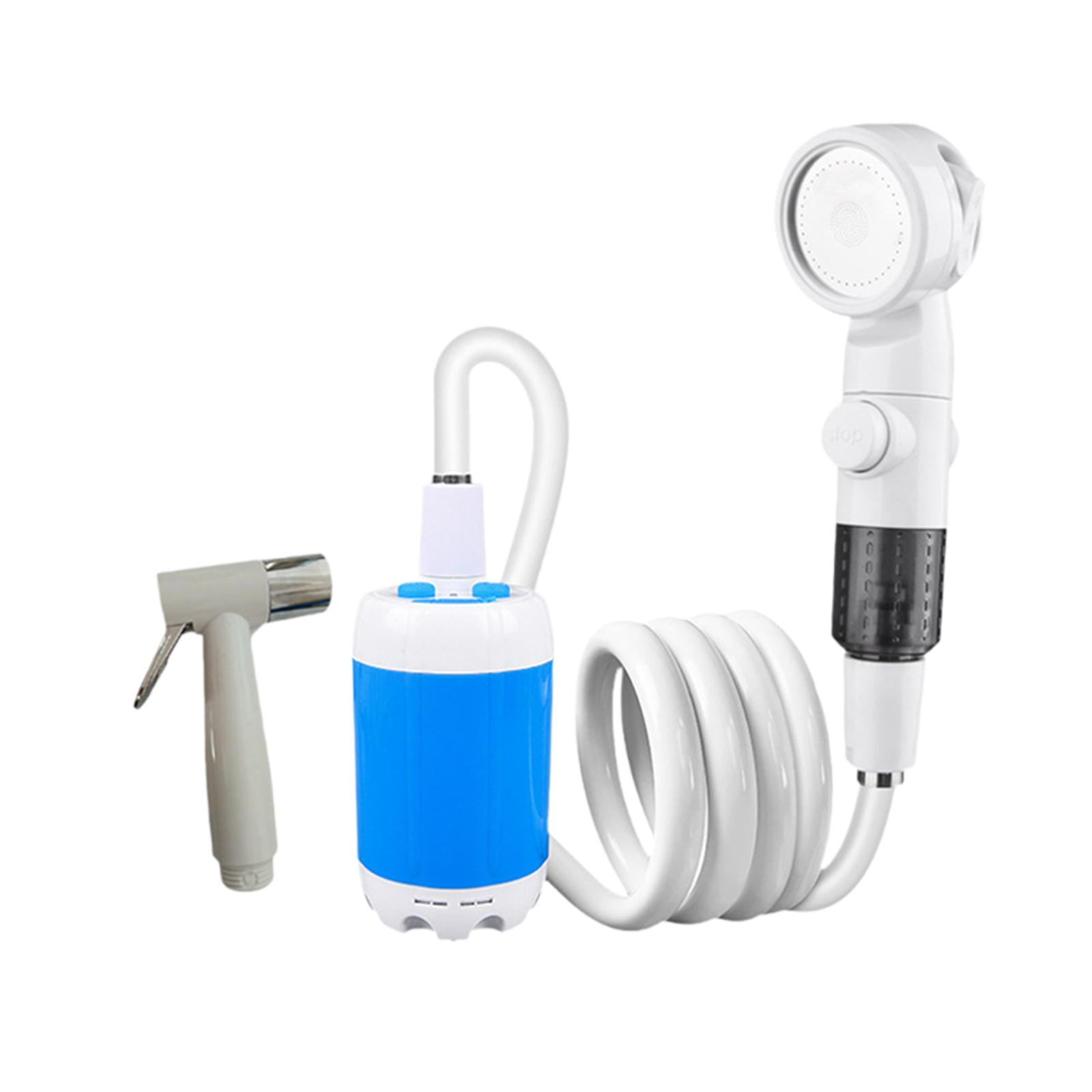 Click here for Jinwen Portable Camping Shower With 3 Spray Modes... prices