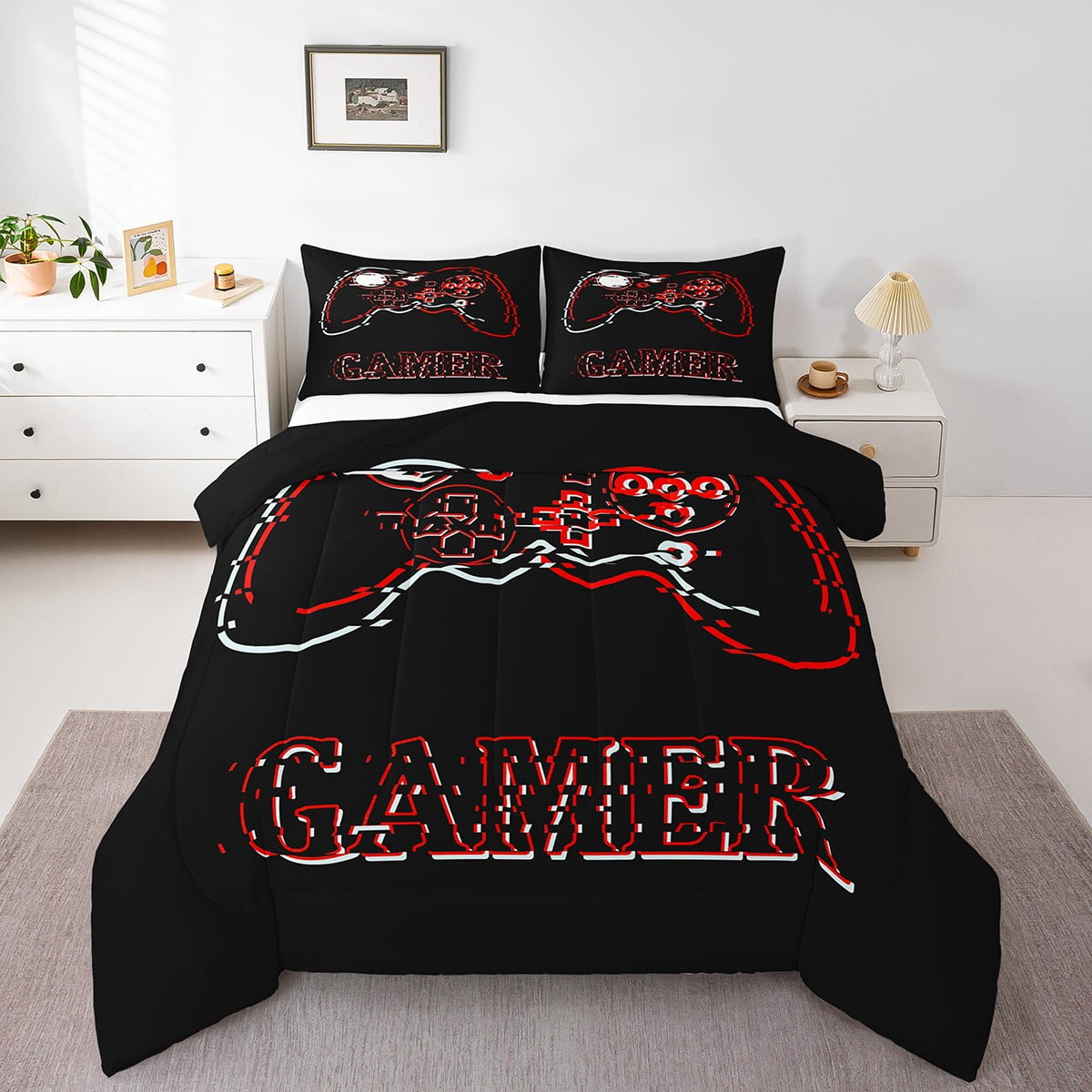 Click here for Erosebridal Gamepad Bedding Sets Full With Comfort... prices