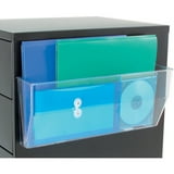 deflecto Oversized Magnetic Wall File Pocket, Legal/Letter, Clear ...