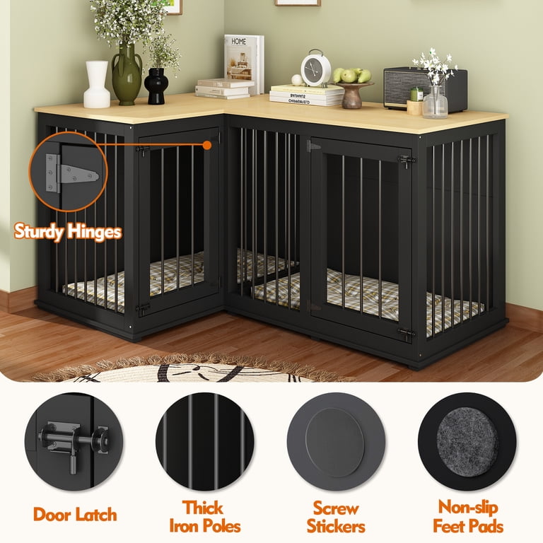 L Shaped Dog House