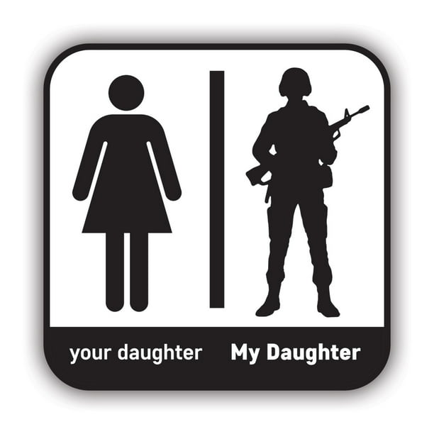 Your Daughter My Daughter Sticker Decal - Self Adhesive Vinyl ...