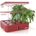 iDOO 12Pods Indoor Herb Garden Kit, Hydroponics Growing System, Smart ...