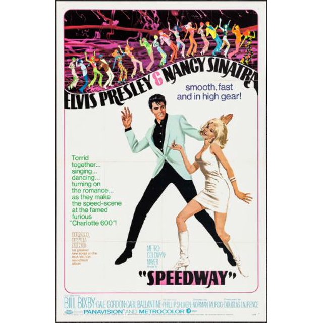 Speedway poster 12x16 Art Print on Metal Sign 12in x 16in Multi-Color ...