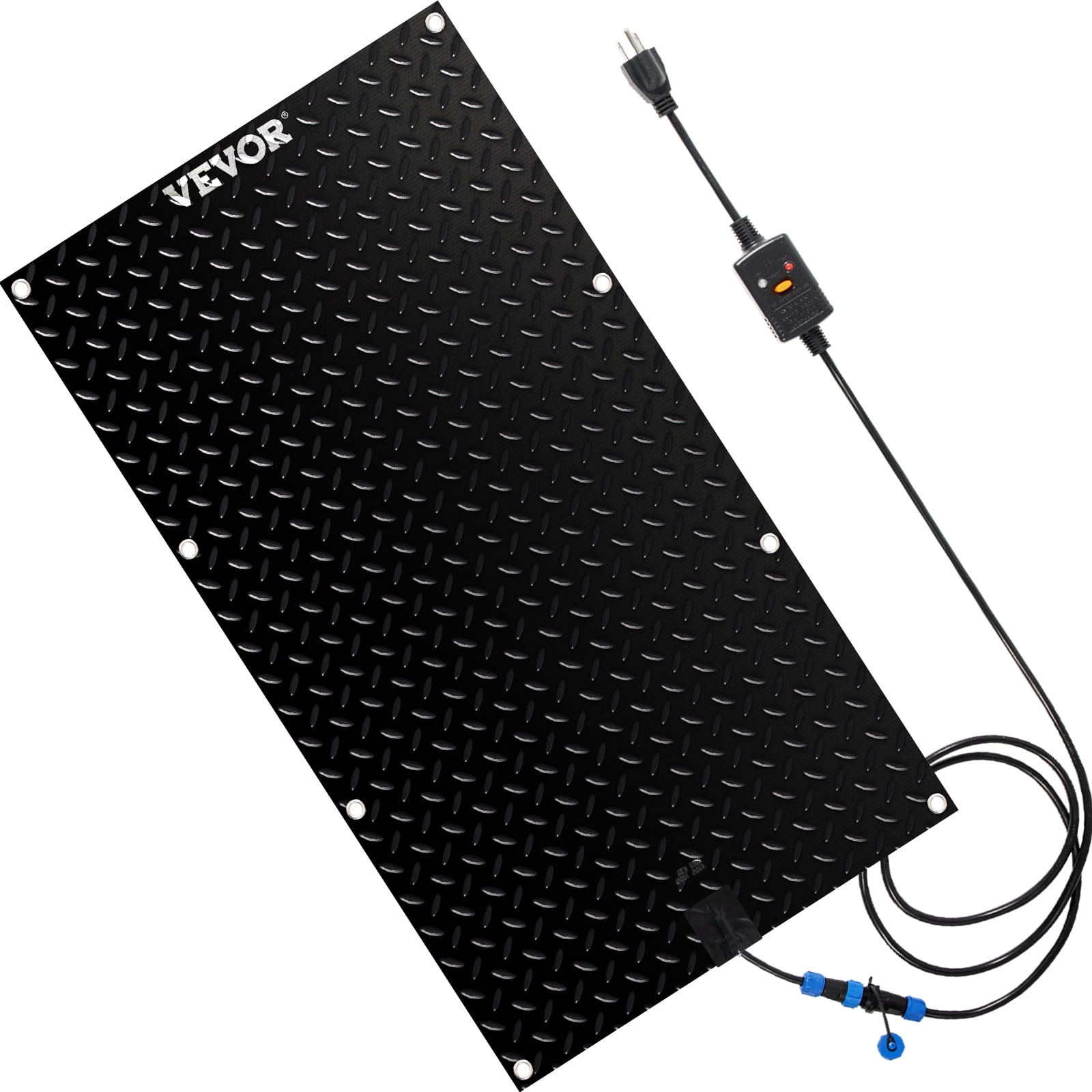 Vevor Snow Melting Mat 2ft X 3ft Heated Walkway Mat 120v Snow And Ice