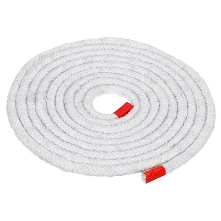 13.12ft x 0.31inch Ceramic Fiber Rope, Round Braided Rope High ...
